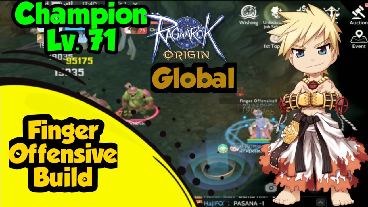 Champion Finger Offensive Build - ROO - YouTube