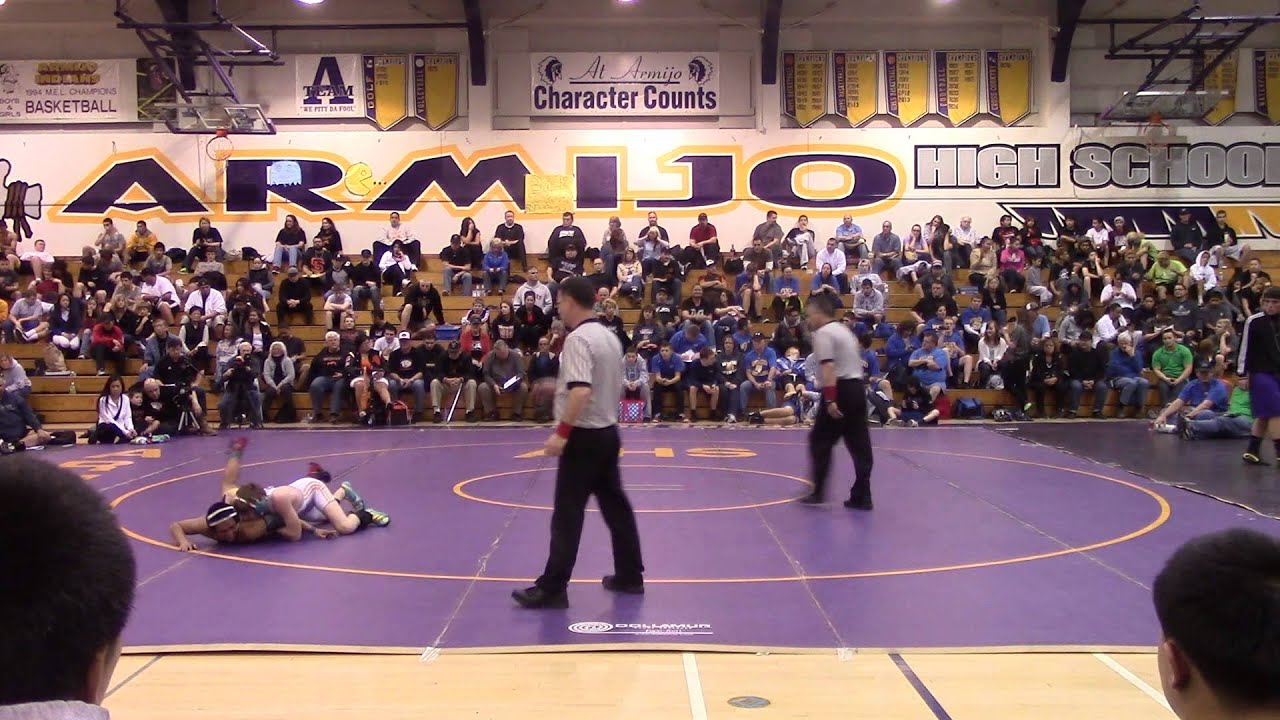 Houston Scibek (Armijo) vs Jason Enriquez, Napa HS; MEL Championship ...