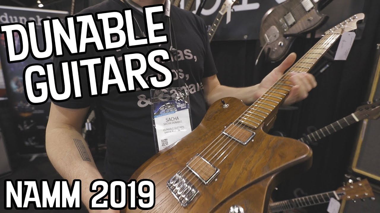 Dunable Guitars - NAMM 2019 - YouTube