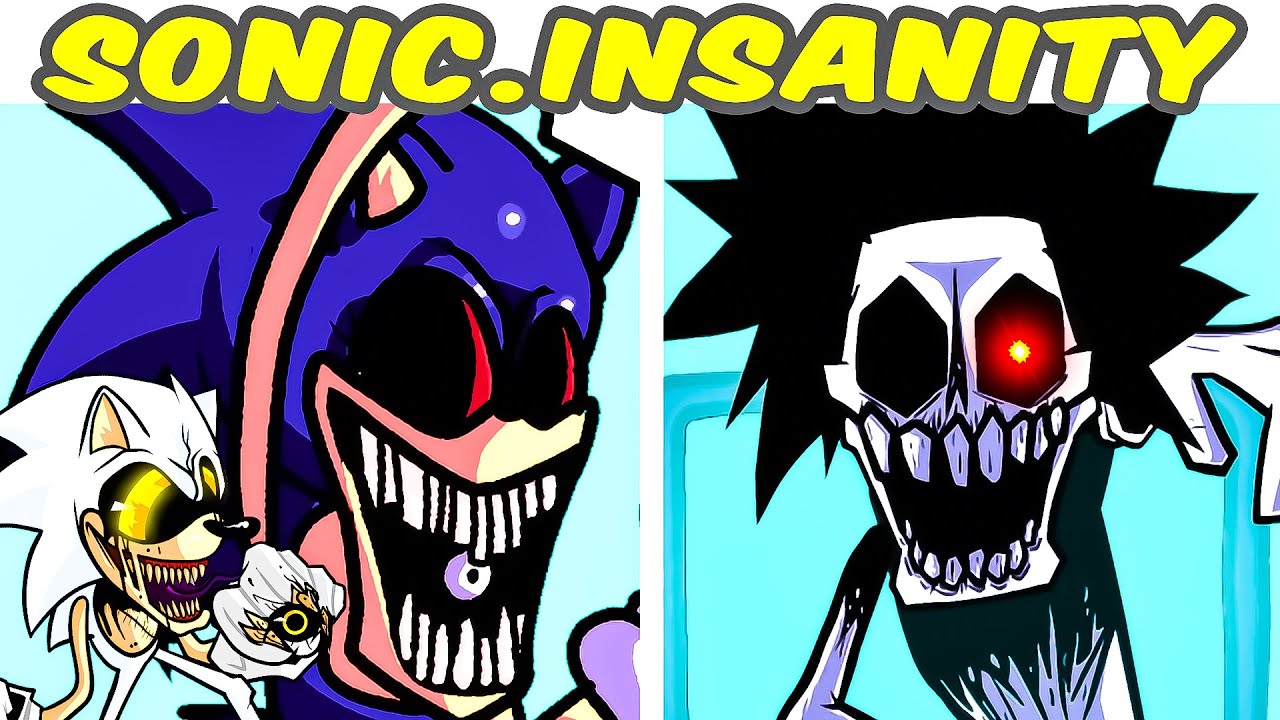 Friday Night Funkin' VS Sonic iNSaNiTY VS Sonic.EXE Insanity (FNF MOD ...