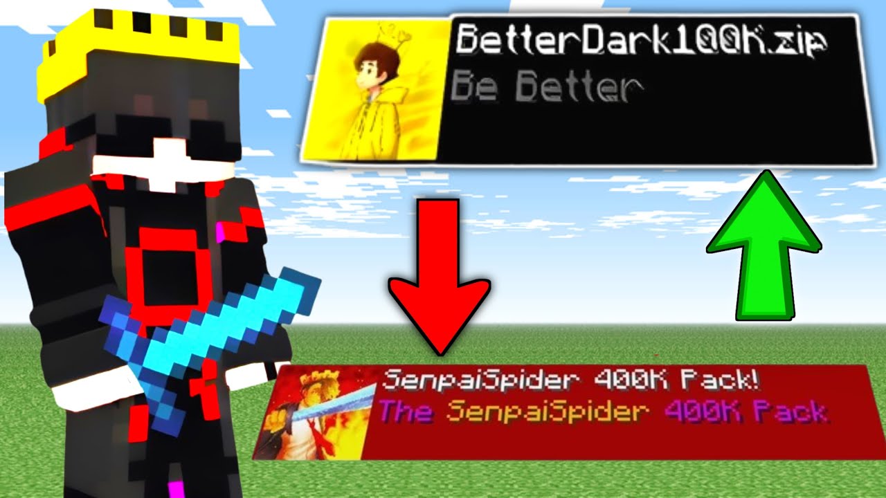 I Review dark web gamer 100k texture pack in Minecraft @BetterDark ...