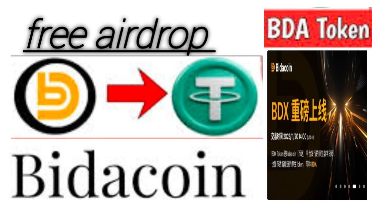 bidacoin airdrop | bda token | Hamad info tricks - YouTube