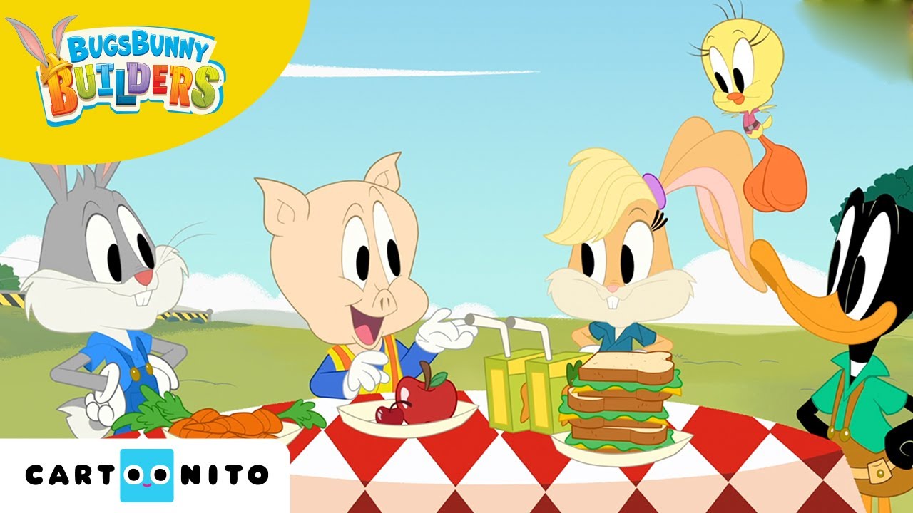 Crazy Picnic | Bugs Bunny Builders | Kids Music Video | Cartoonito ...