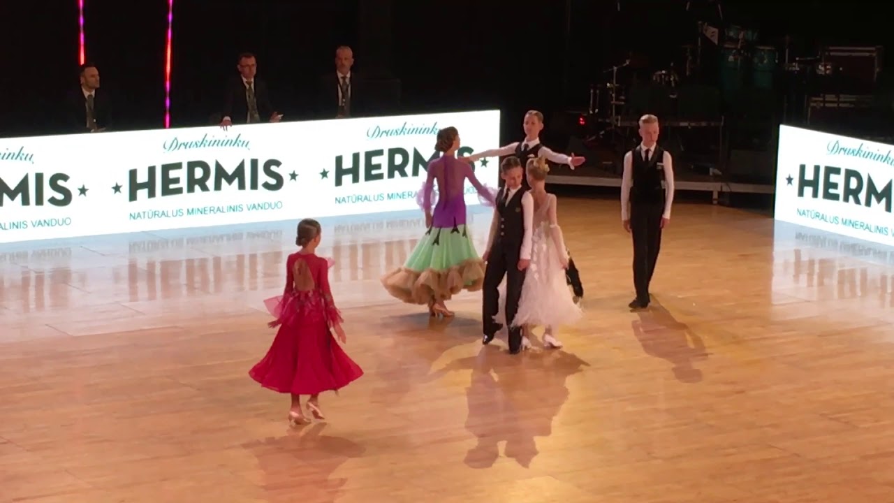 Pranas Mitkus and Juste Janciunaite, Foxtrot - YouTube