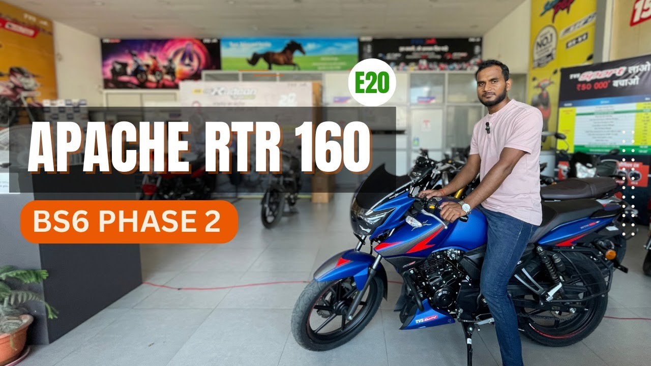 2023 Apache 160 2V smart connect detailed review | Bluetooth, Flex fuel, OBD 2 - YouTube