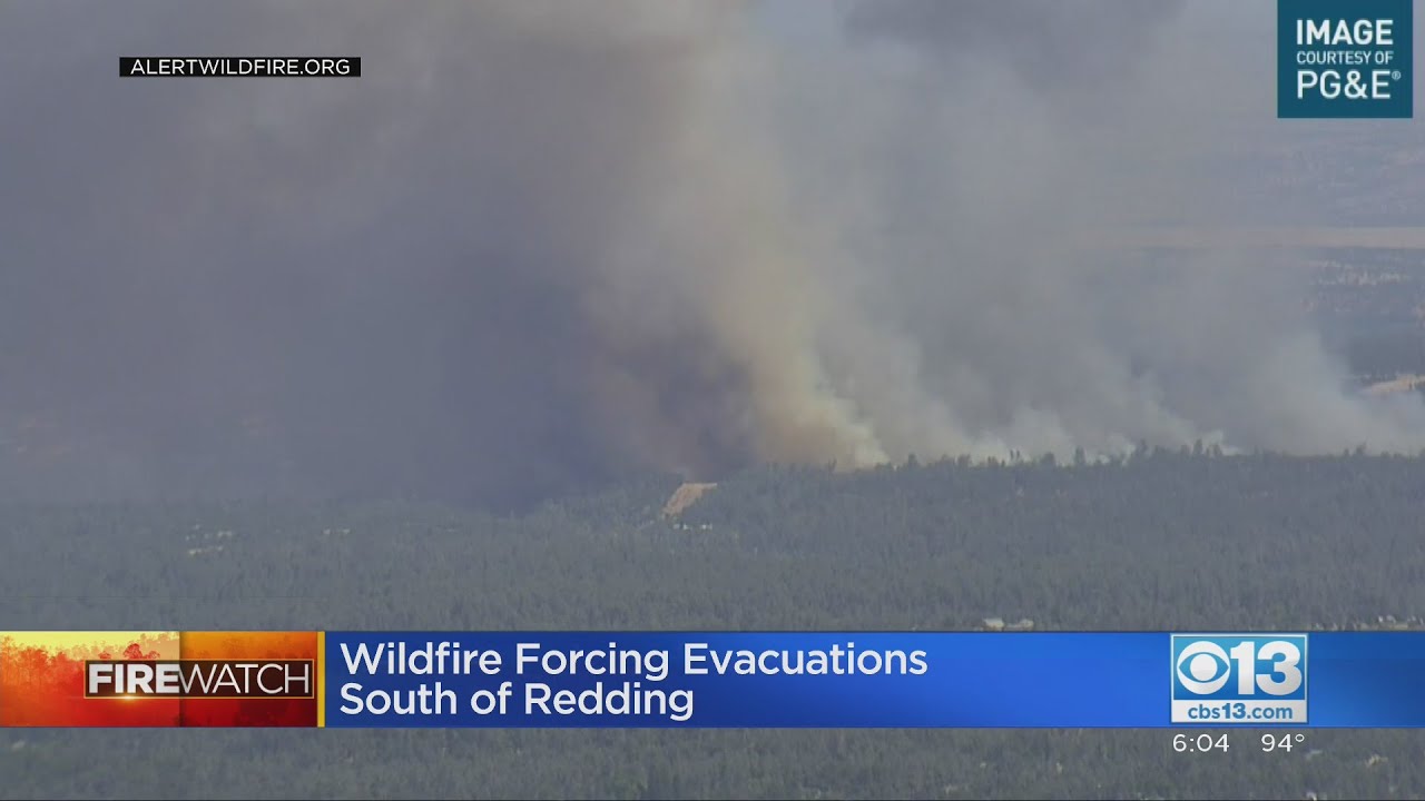 Peter Fire In Shasta County Has Burned 200 Acres and is 0% Contained ...