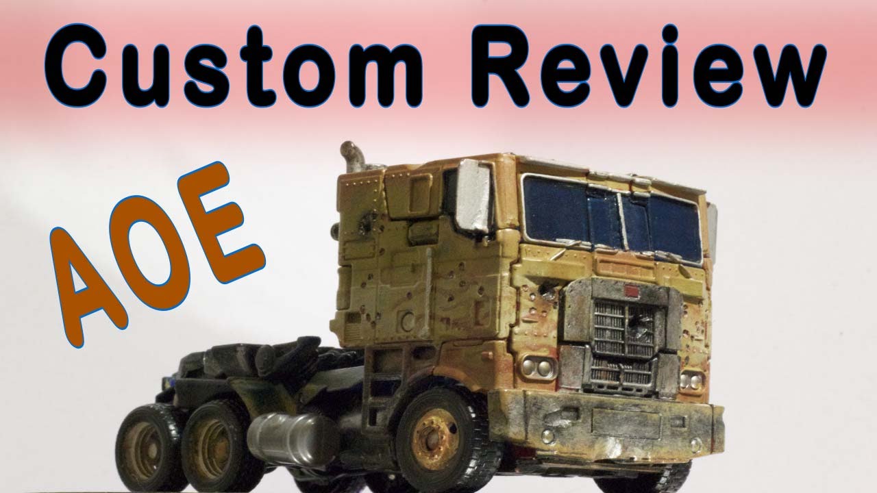 Evasion mode Optimus Prime Custom review + Upgrade kit. Español - YouTube