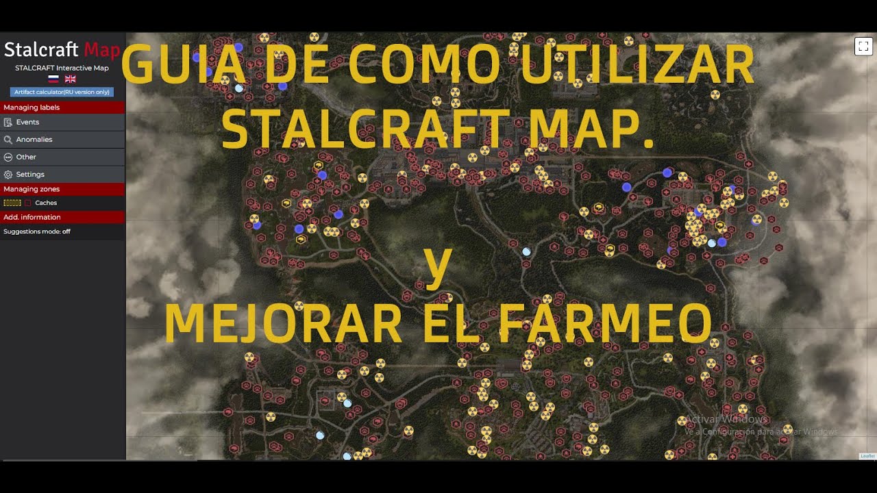 GUIA DE STALCARFT// COMO UTILIZAR (STALCRAFT MAP) PARA MEJORAR EN EL FARMEO - YouTube