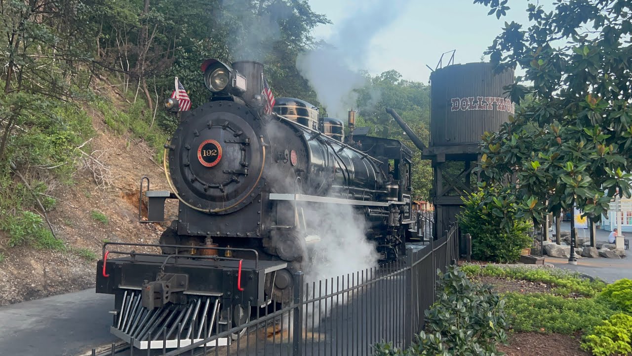 Dollywood Express 192: Train Ride (July 23rd 2023) - YouTube