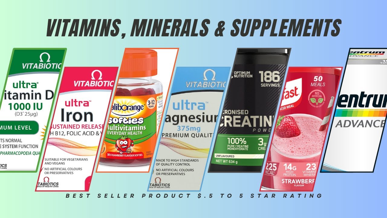Top Health Picks: Brand Vitamins, Minerals & Supplements Review ...