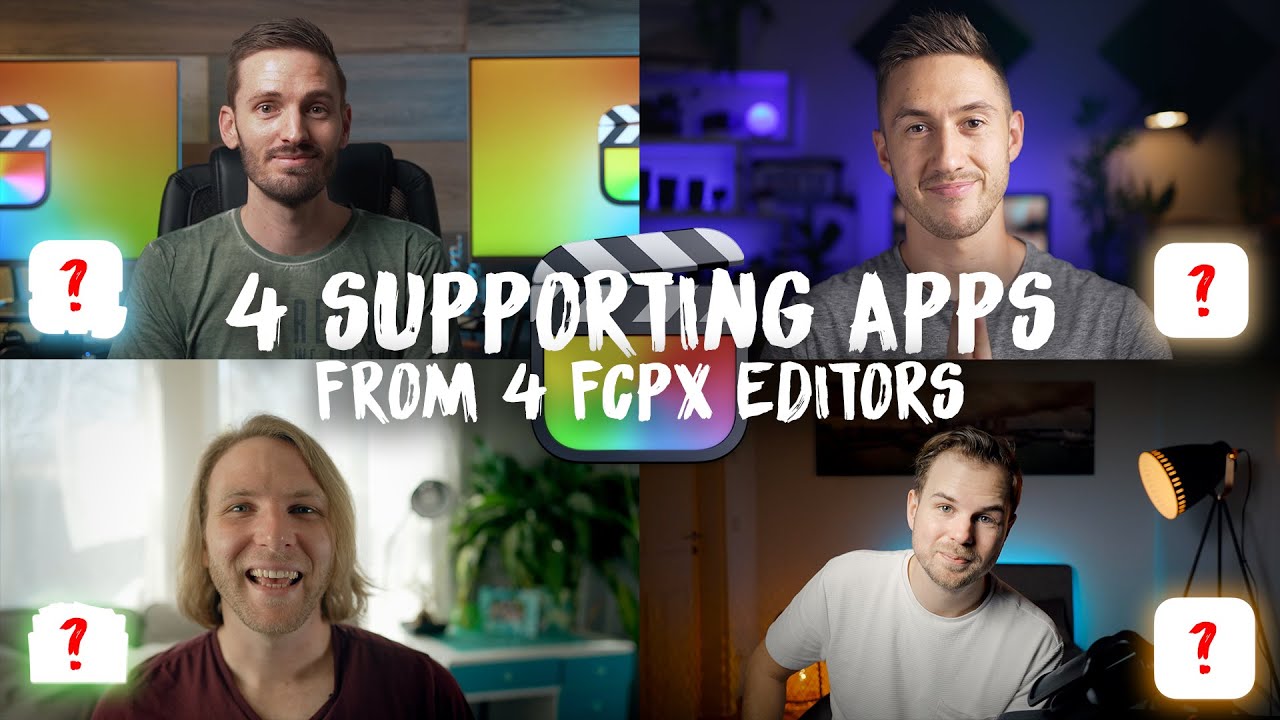4 Supporting Apps for Final Cut Pro from 4 FCPX Editors - YouTube