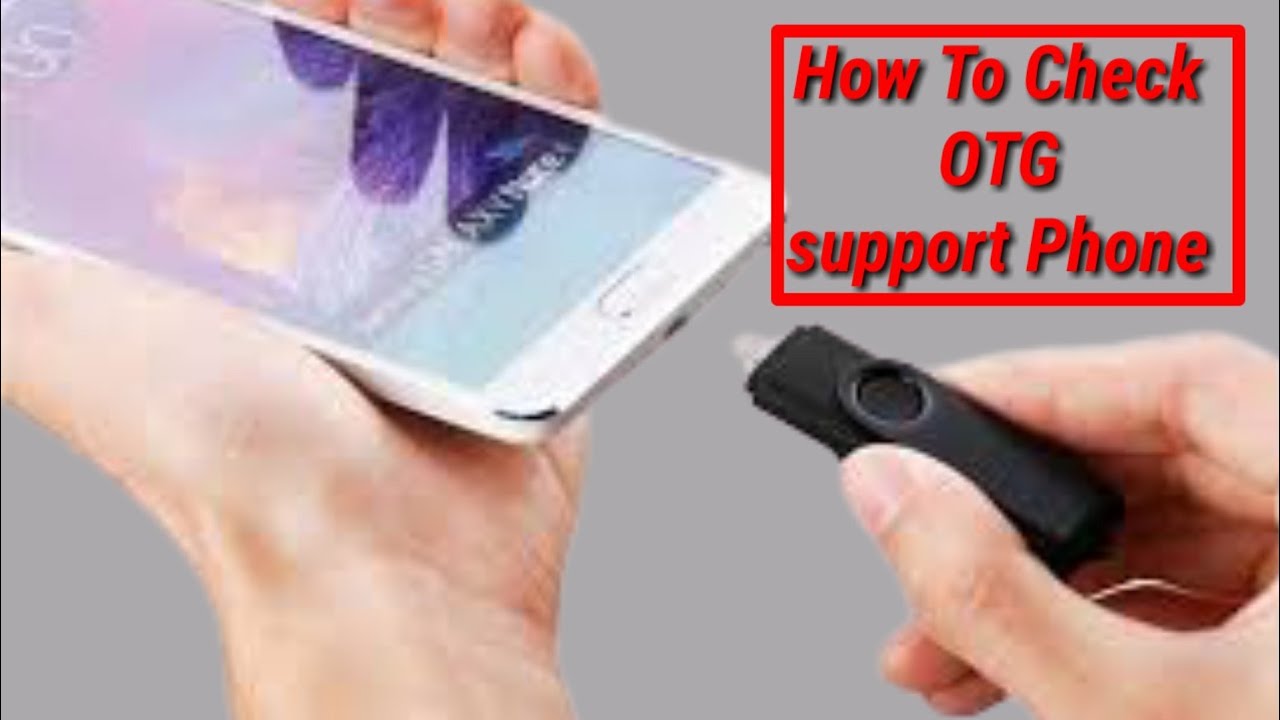 how to check OTG support phone/OTG/Tech two Zero. - YouTube