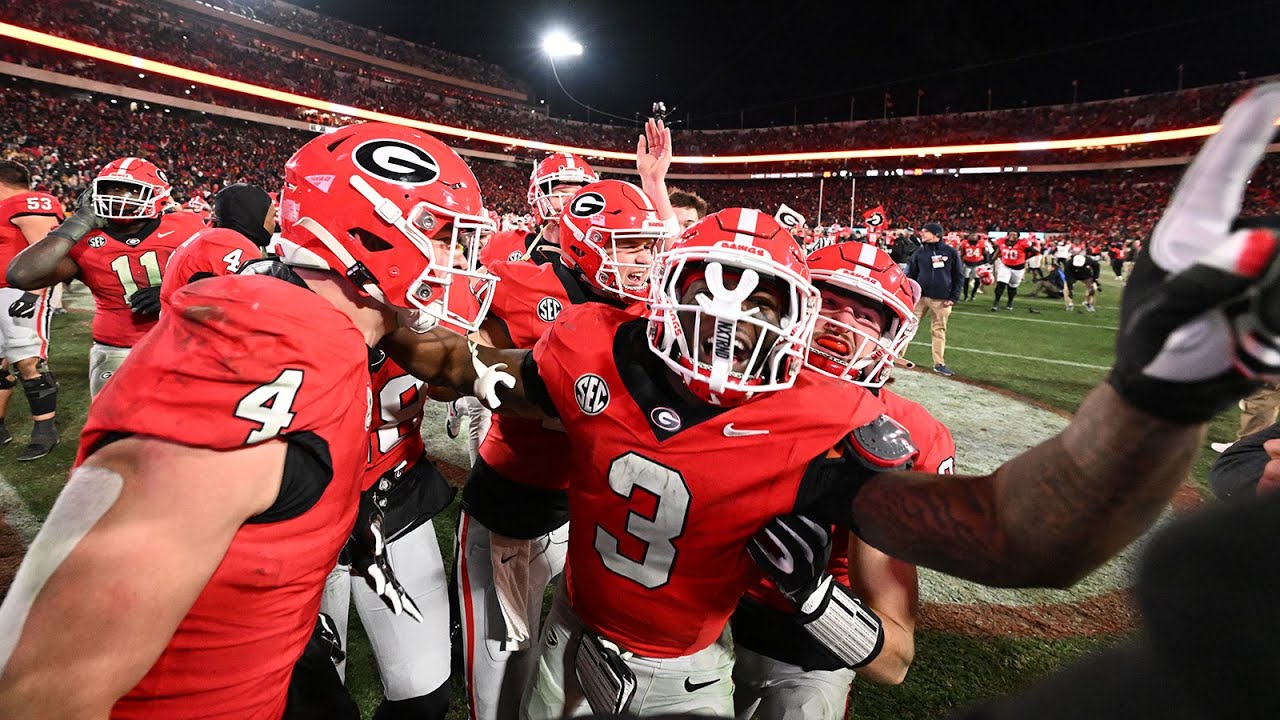 Riding Home: EPIC! UGA Takes Out Tech in 8 LOTs | The Drunk Drivers are Out - YouTube