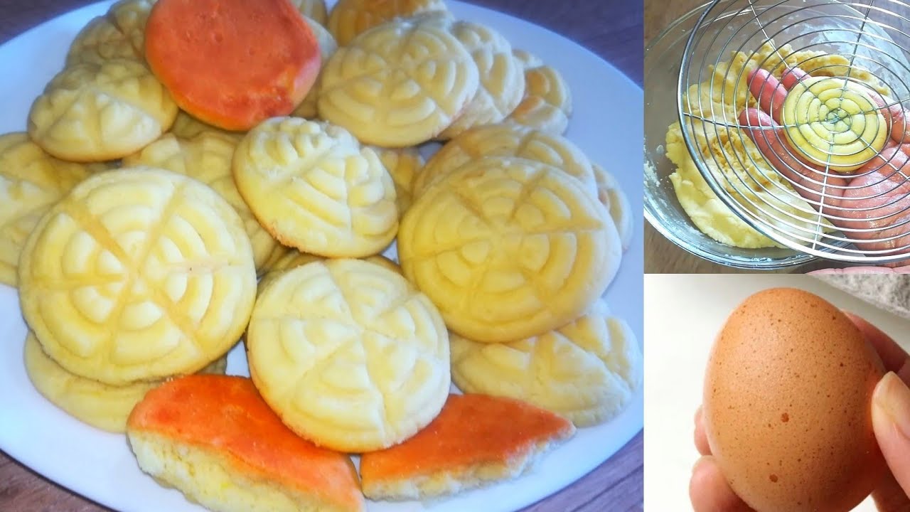 মাত্র ১টি ডিম দিয়ে চুলায় এতগুলো বিস্কুট 😮 | yummy butter cookies use only 1 egg by Probashir ...