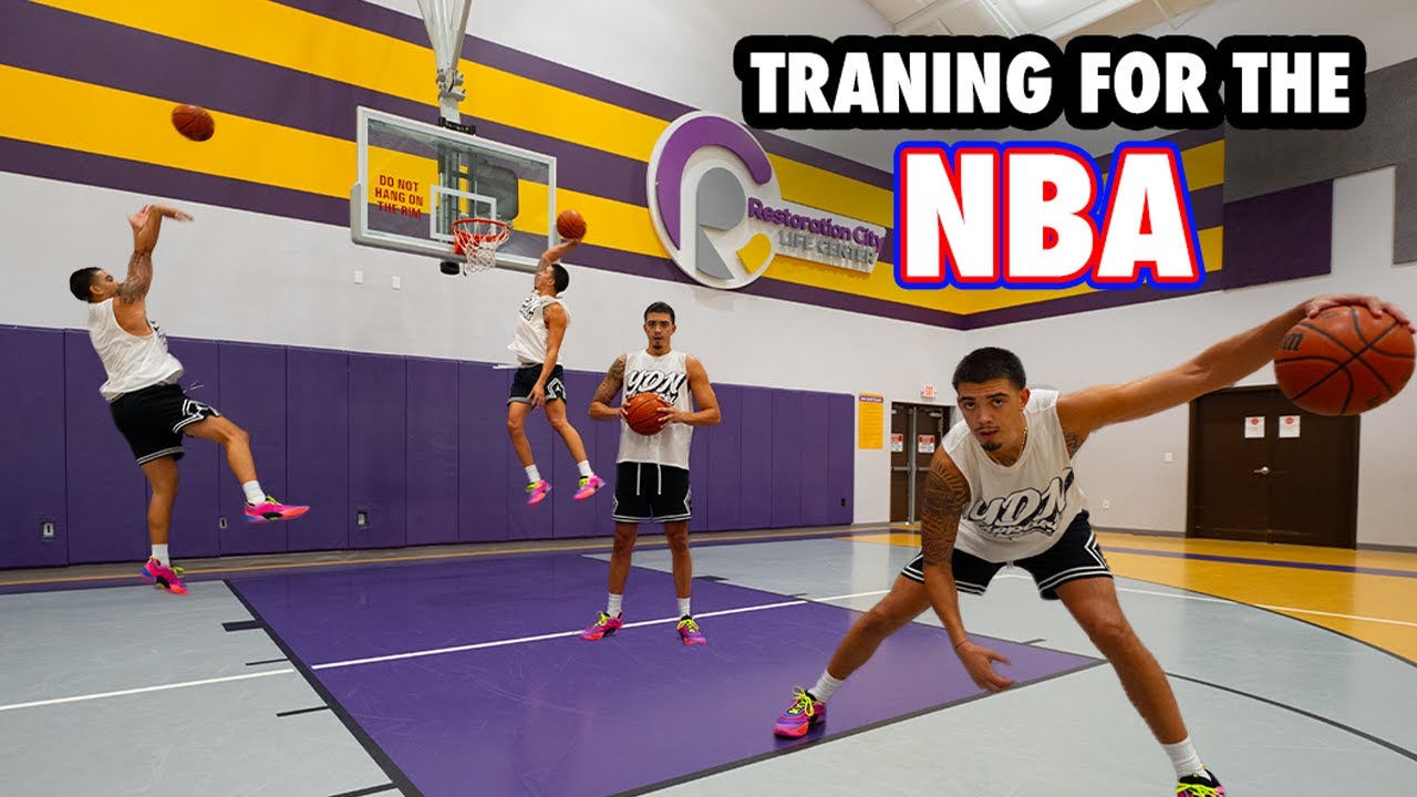 TRAINING FOR MY NBA CONTRACT! My Full Basketball Workout - YouTube