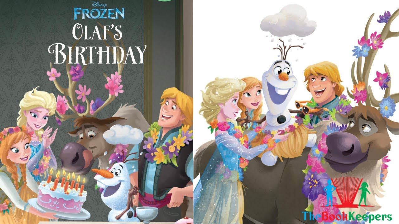 🎂🎉 Kids Book Read Aloud: Disney Frozen : Olaf's Birthday - YouTube