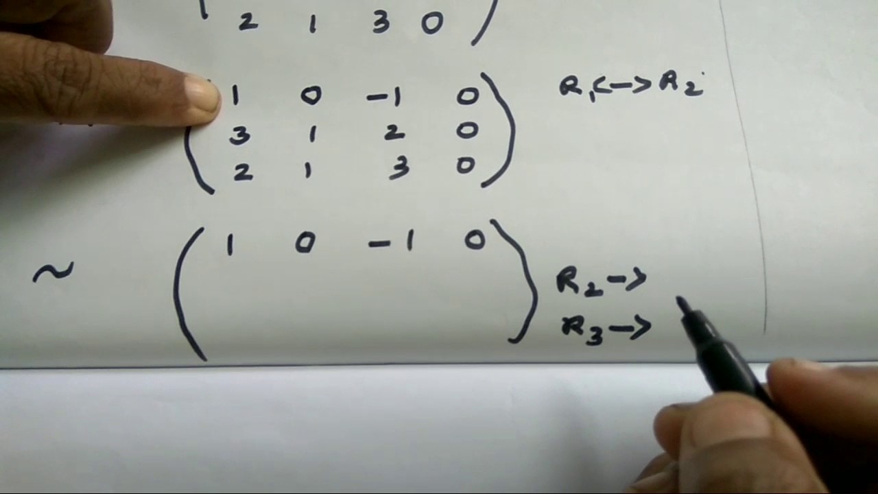 +2Maths - Matrices - Exercise 1.3 - Sum 3 - YouTube