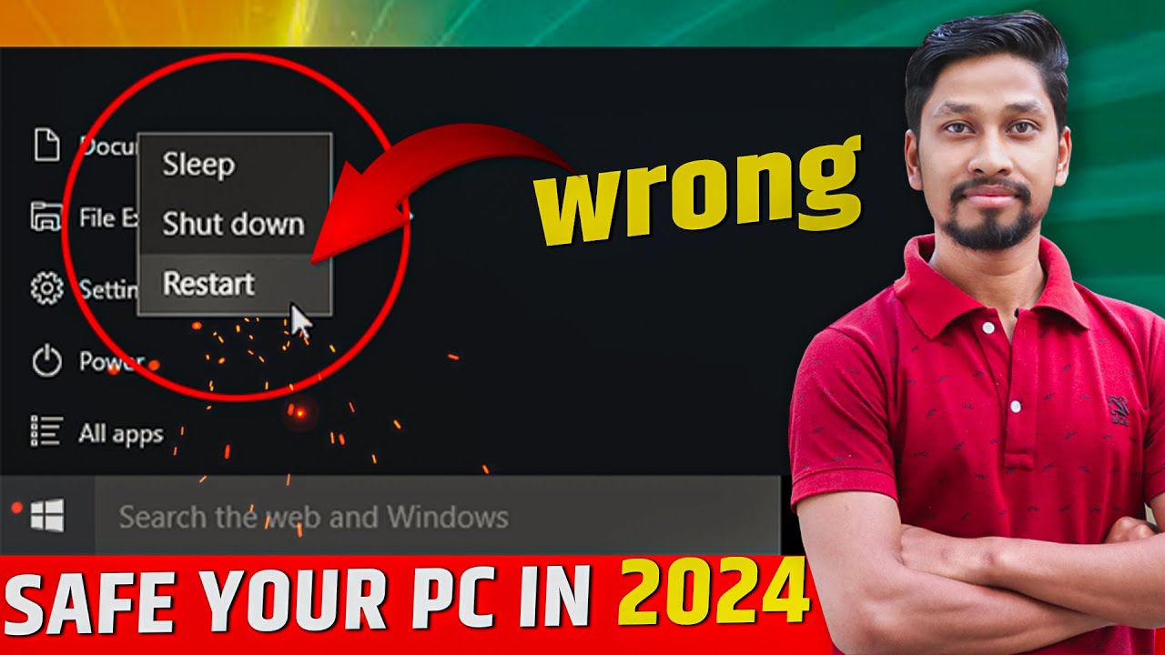 Computer Safety Tips in 2024🔥Top 10 Windows Shortcuts in 2024 🚀Windows ...