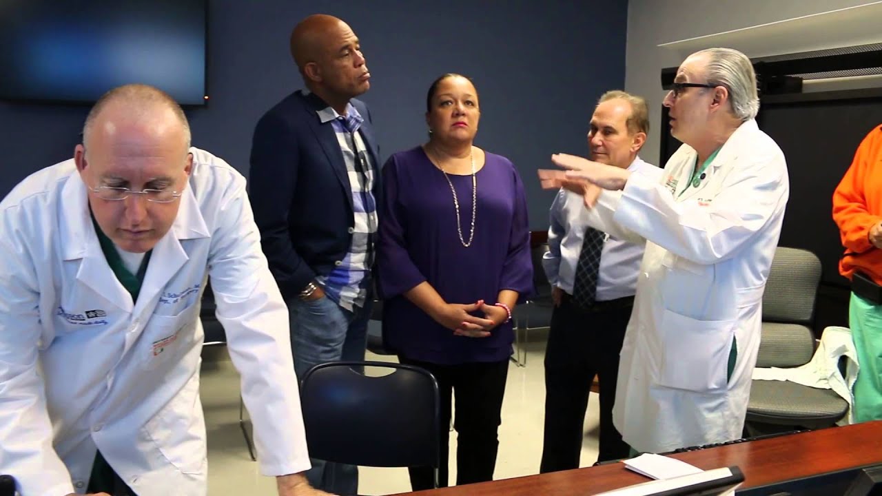 President and First Lady of Haiti Visit Ryder Trauma Center | Jackson ...