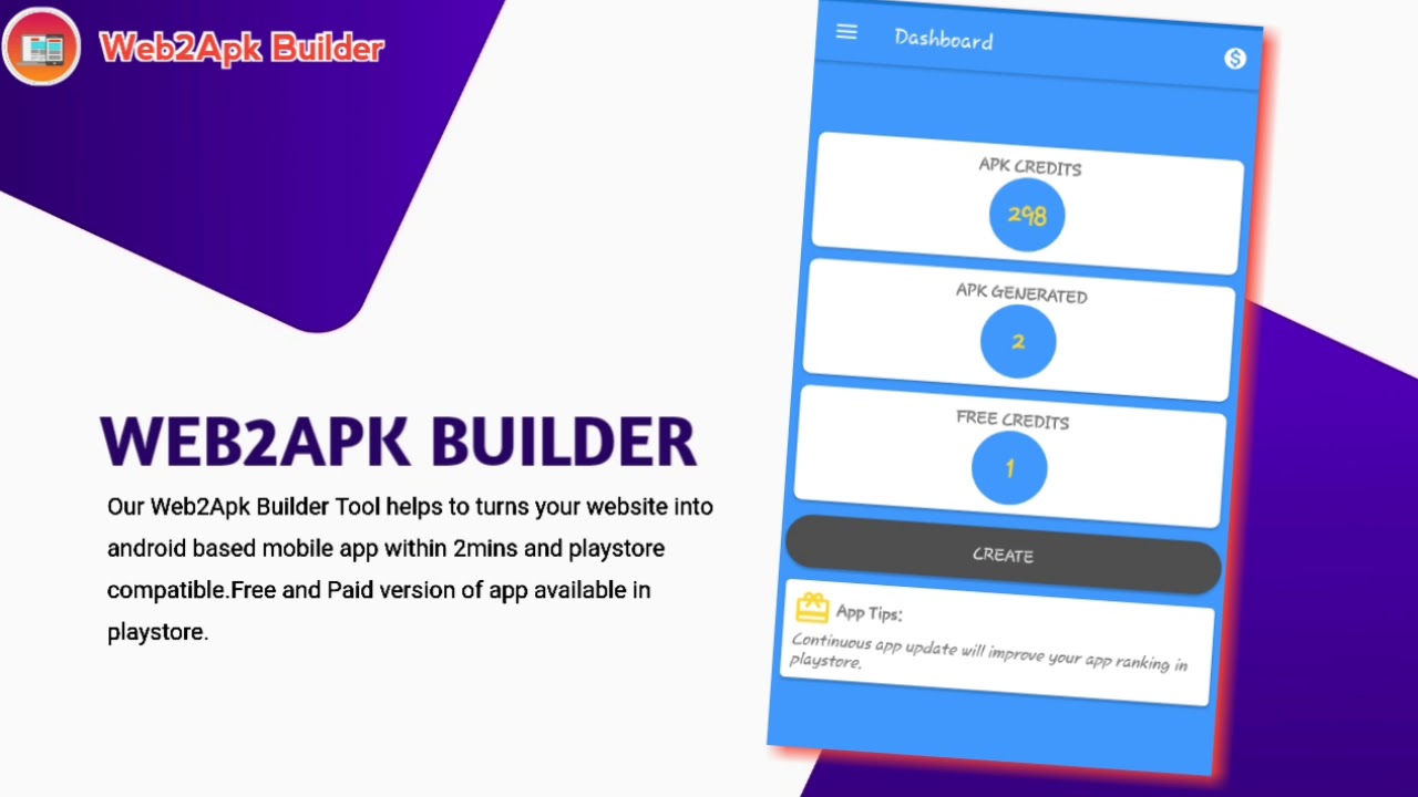 Web2apk || Transform your website into an android mobile app easily ...
