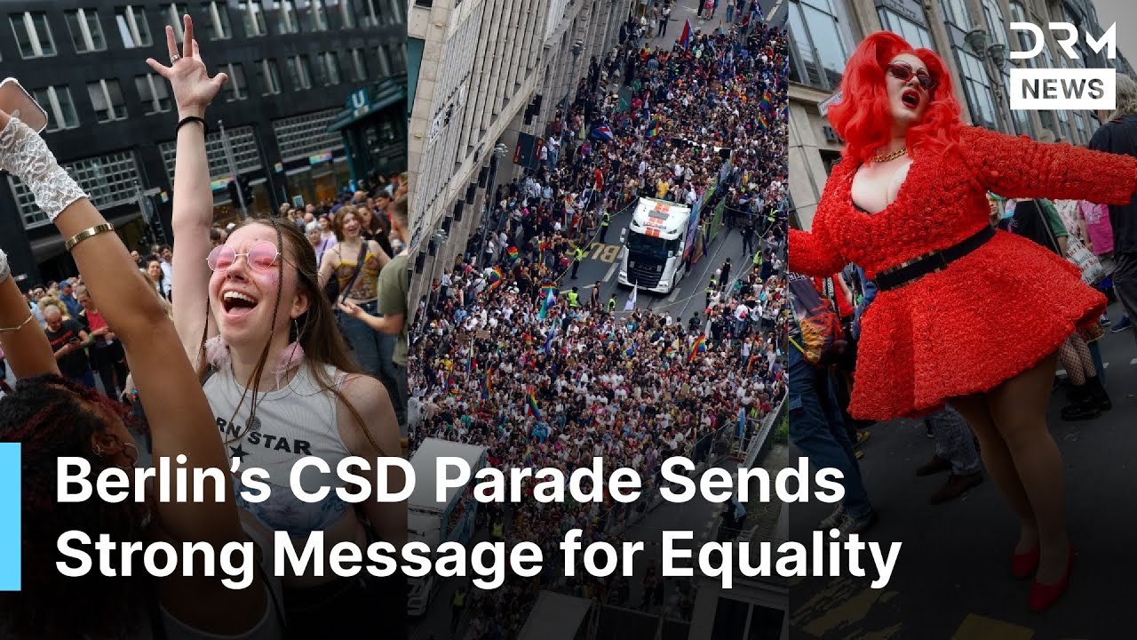 WATCH: Berlin CSD 2025: LGBTQ+ Pride Parade Fights Back Against Hate ...