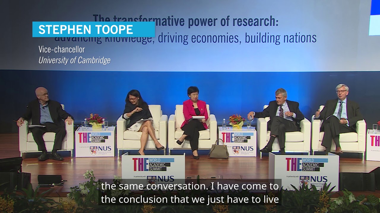 Stephen Toope, vice-chancellor at the University of Cambridge - YouTube