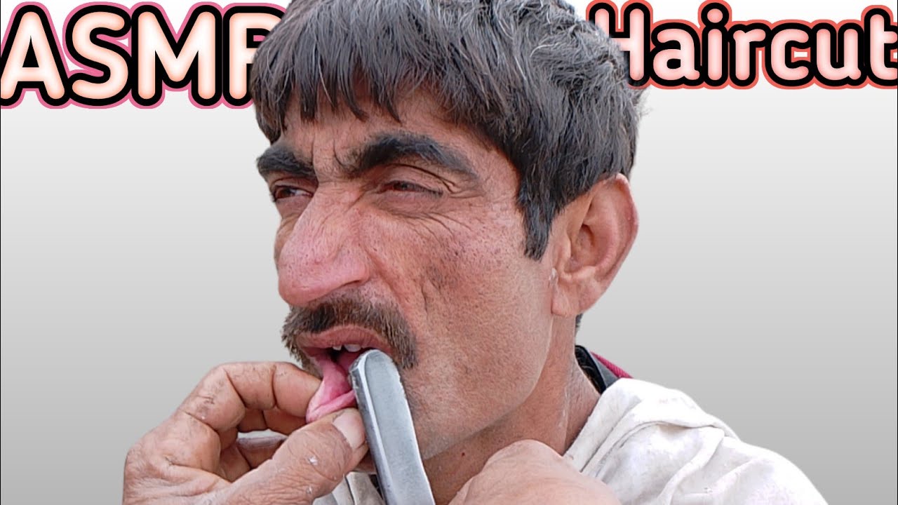 ASMR Old Barber Fast Hair Cutting ️ [ASMR] - YouTube