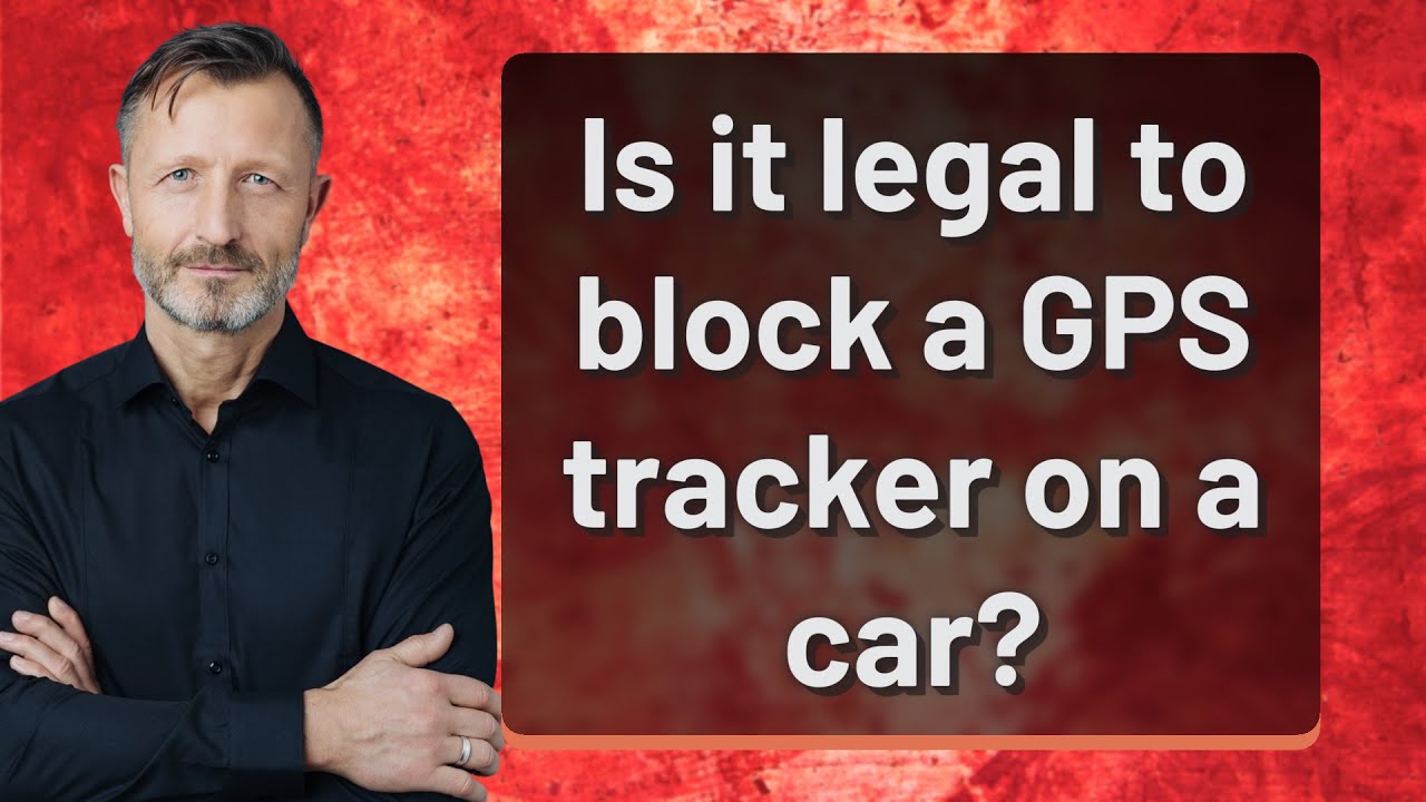 Is it legal to block a GPS tracker on a car? - YouTube