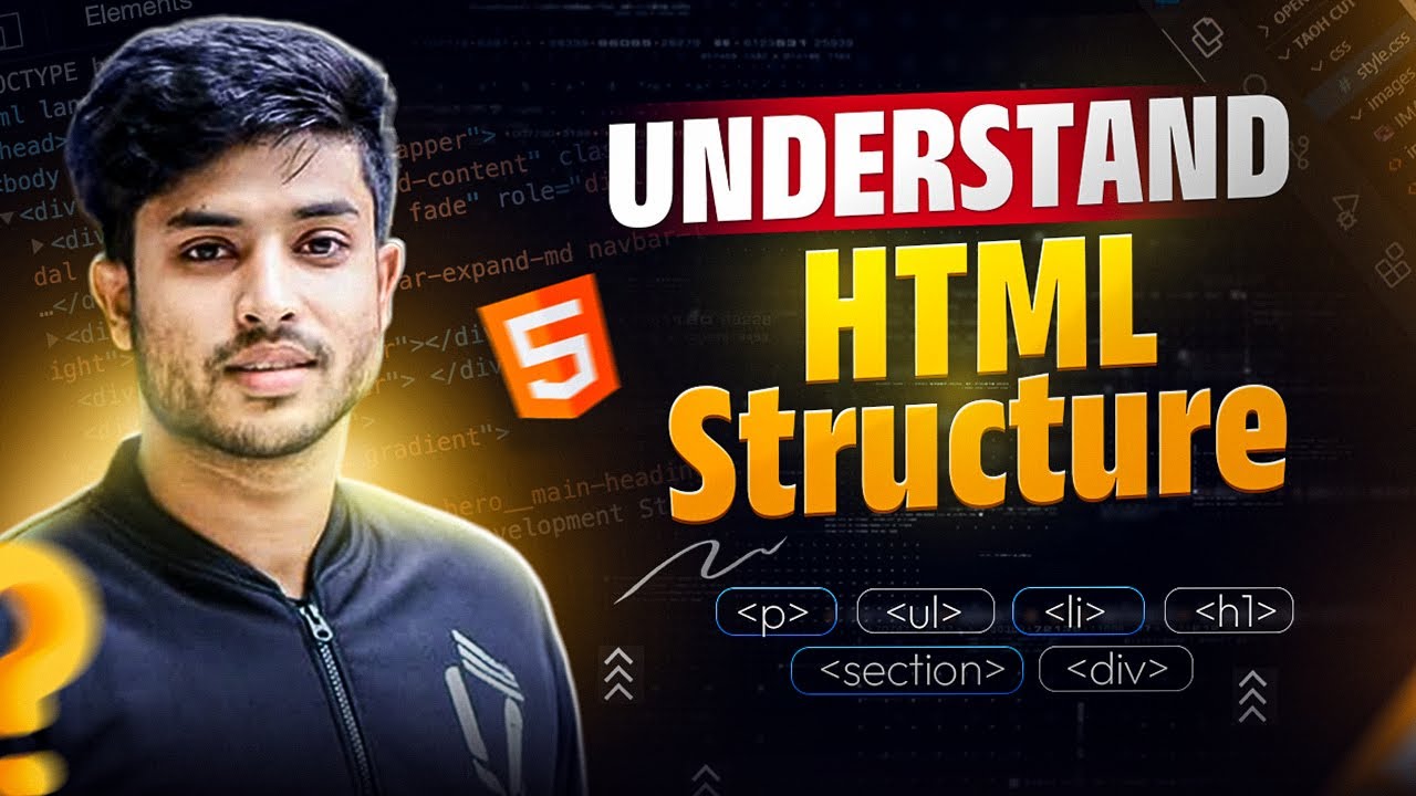 HTML Structure for beginners || Best HTML and CSS Playlist Bangla ...