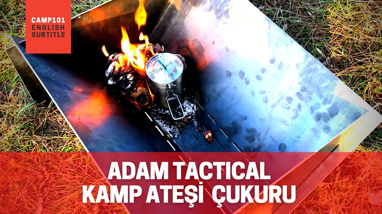 Adam Tactical Kamp Ateşi Haznesi - YouTube
