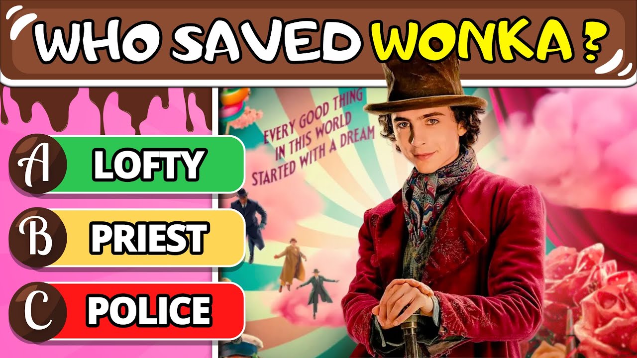 Wonka Movie Quiz! 🍫🏭 | How Much Do You Know About Wonka? - YouTube