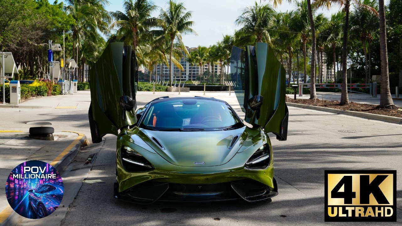Driving A Super Car In Miami POV DRIVE - YouTube