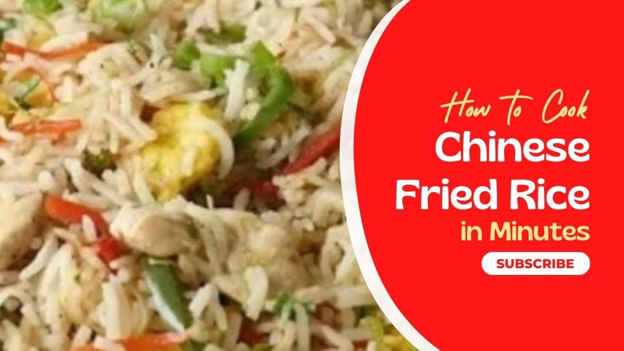 Easy Chinese Fried Rice Recipe Youtube