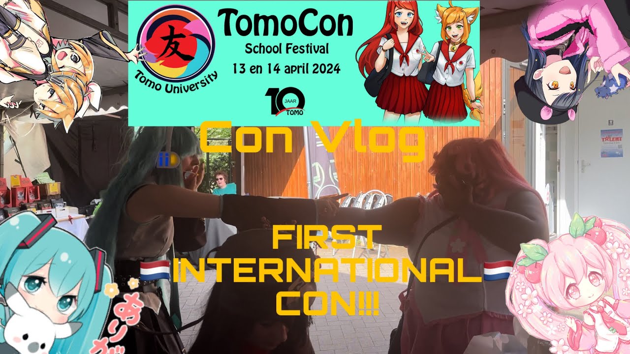 MY FIRST INTERNATIONAL CONVENTION!!!! (TomoCon Oss) - YouTube