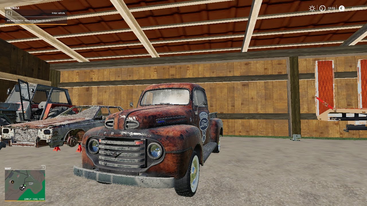 Farming Simulator 19 stari ford - YouTube