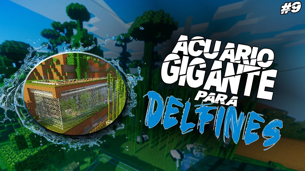 🐬Como hacer un ACUARIO GIGANTE en minecraft 1.14 #9🐬 - YouTube