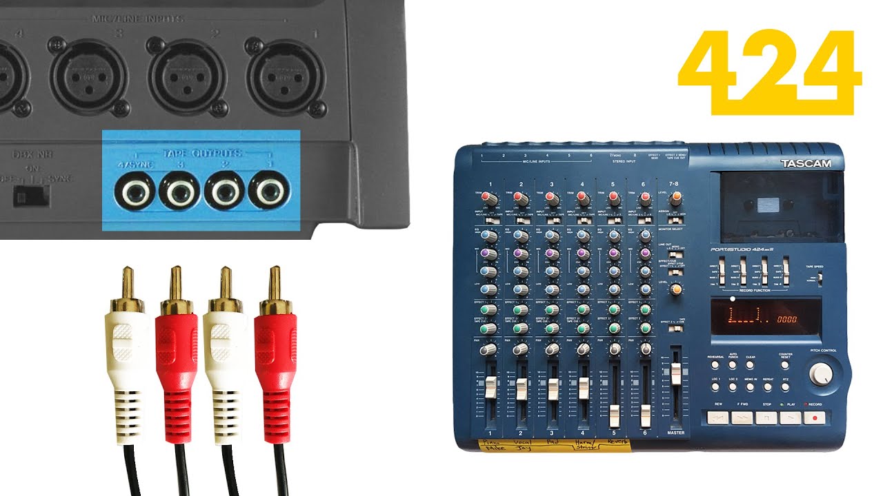 4-TRACK BOUNCING TECHNIQUES: Bounce Tracks Simultaneously on a Tascam 4 ...