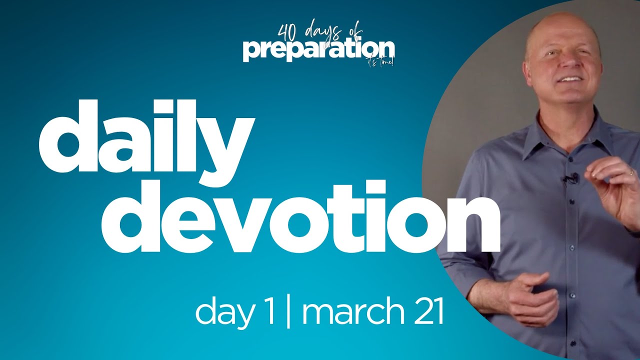 Day 1: Repent + Return | Jerry Dirmann [40 Days of Preparation] - YouTube