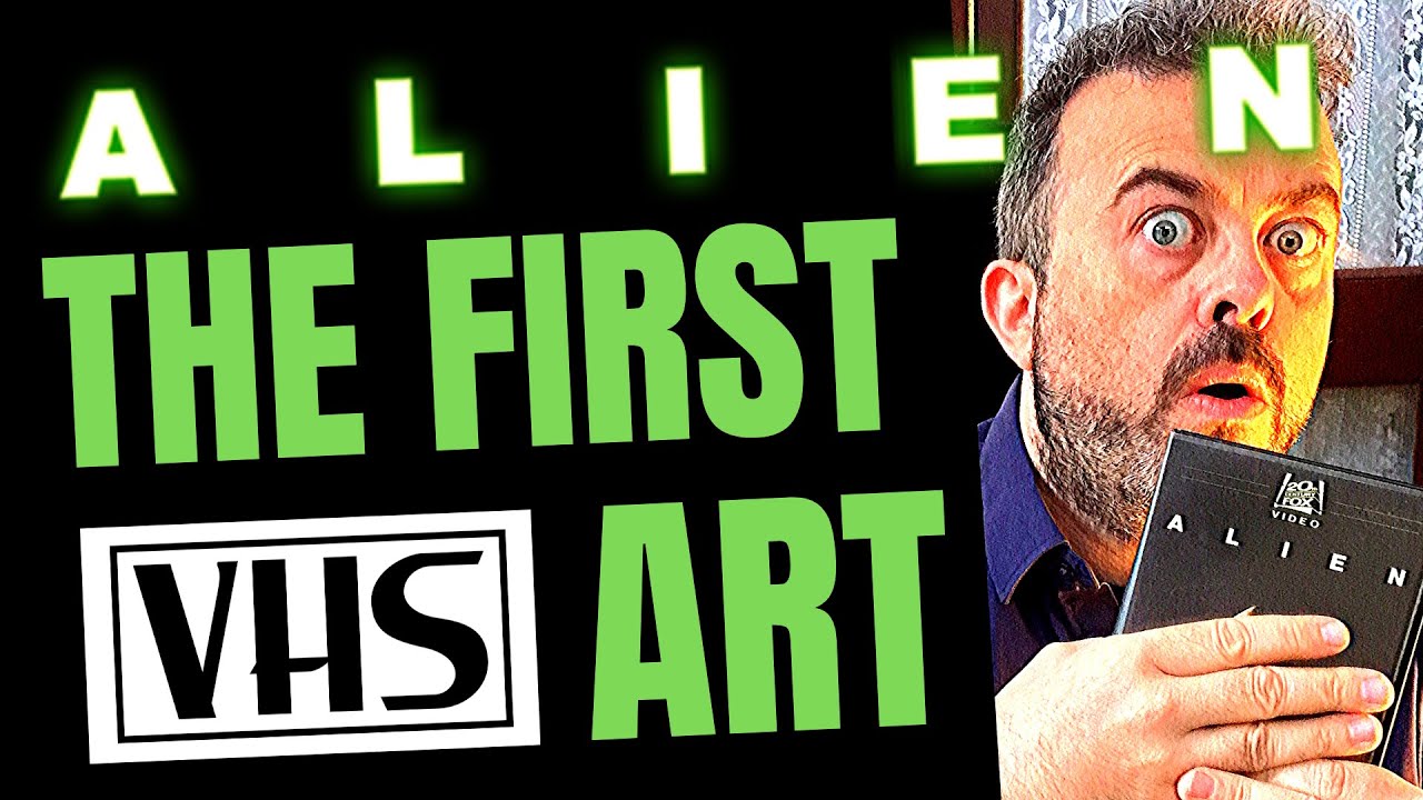 The first ever VHS release of Alien. The ultimate Alien iconic cover ...