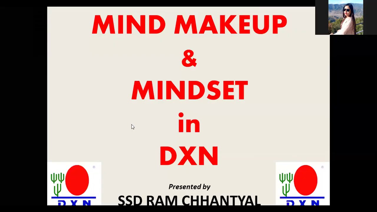 Mind Makeup & Mindset in DXN - Part 1 - YouTube