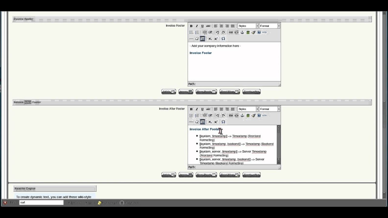 AEC Settings Part 5 - Invoice Customization Tab - YouTube