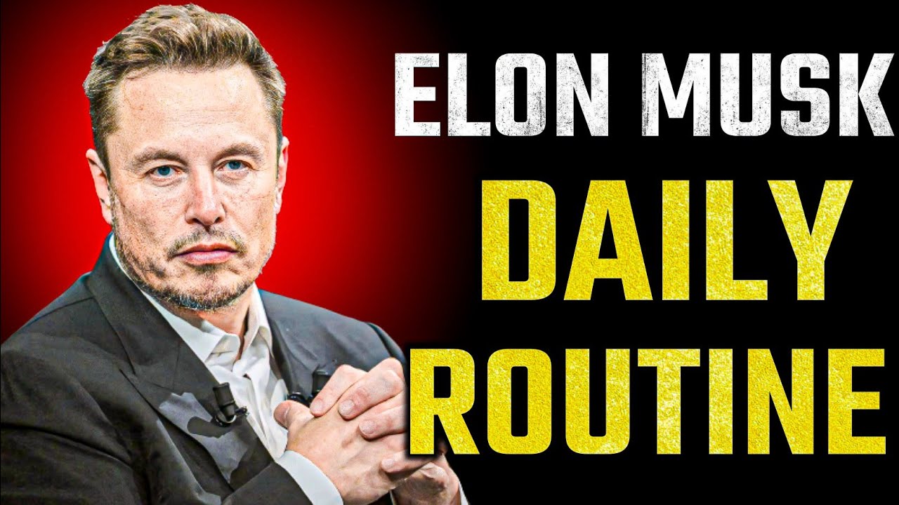 ELON MUSK Daily SCHEDULE And Morning Routine | Elon Musk Biography | Mr ...