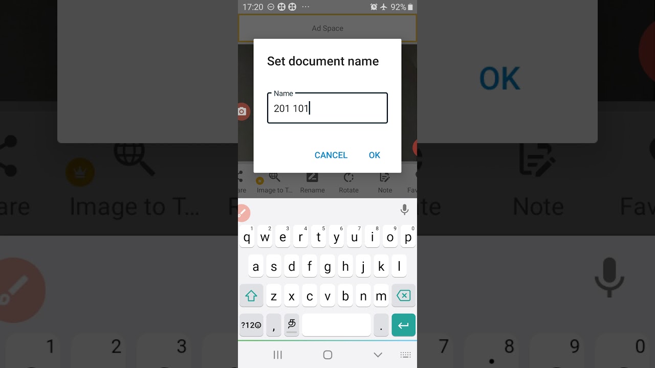RENAME A PDF USING DOC SCANNER YouTube RENAME A PDF USING DOC SCANNER YouTube