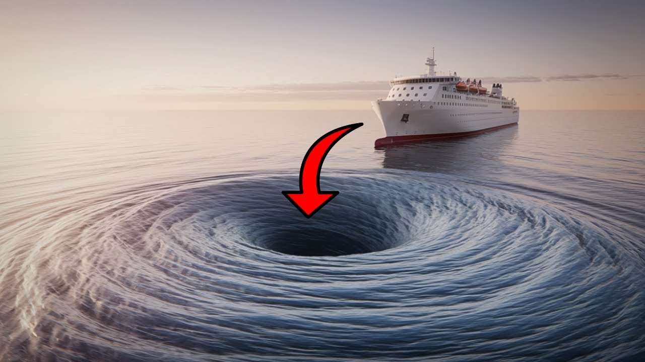Passenger Vessel Approaching Deadly Sea Vortex - YouTube
