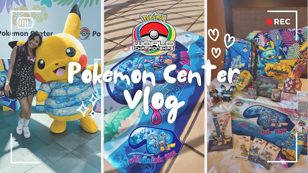 I WENT TO THE POKEMON CENTER IN HAWAI'I!!! (early preview) - YouTube