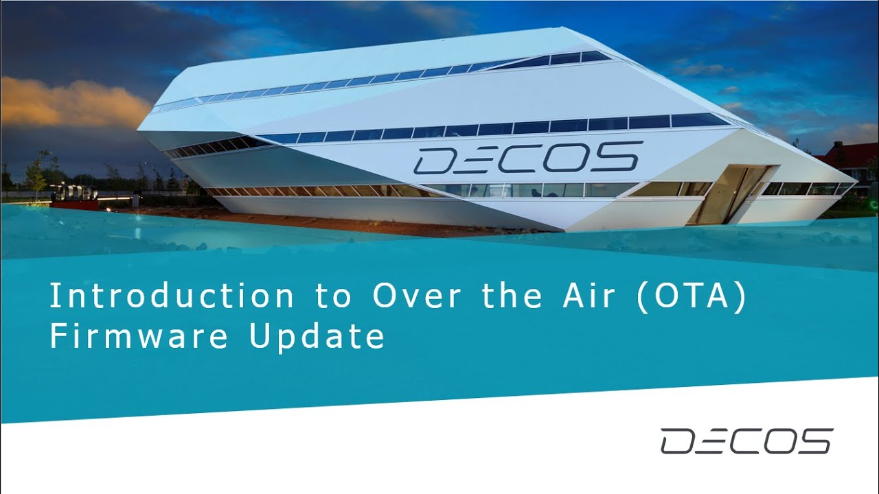 Webinar - Introduction to Over The Air (OTA) firmware update. - YouTube