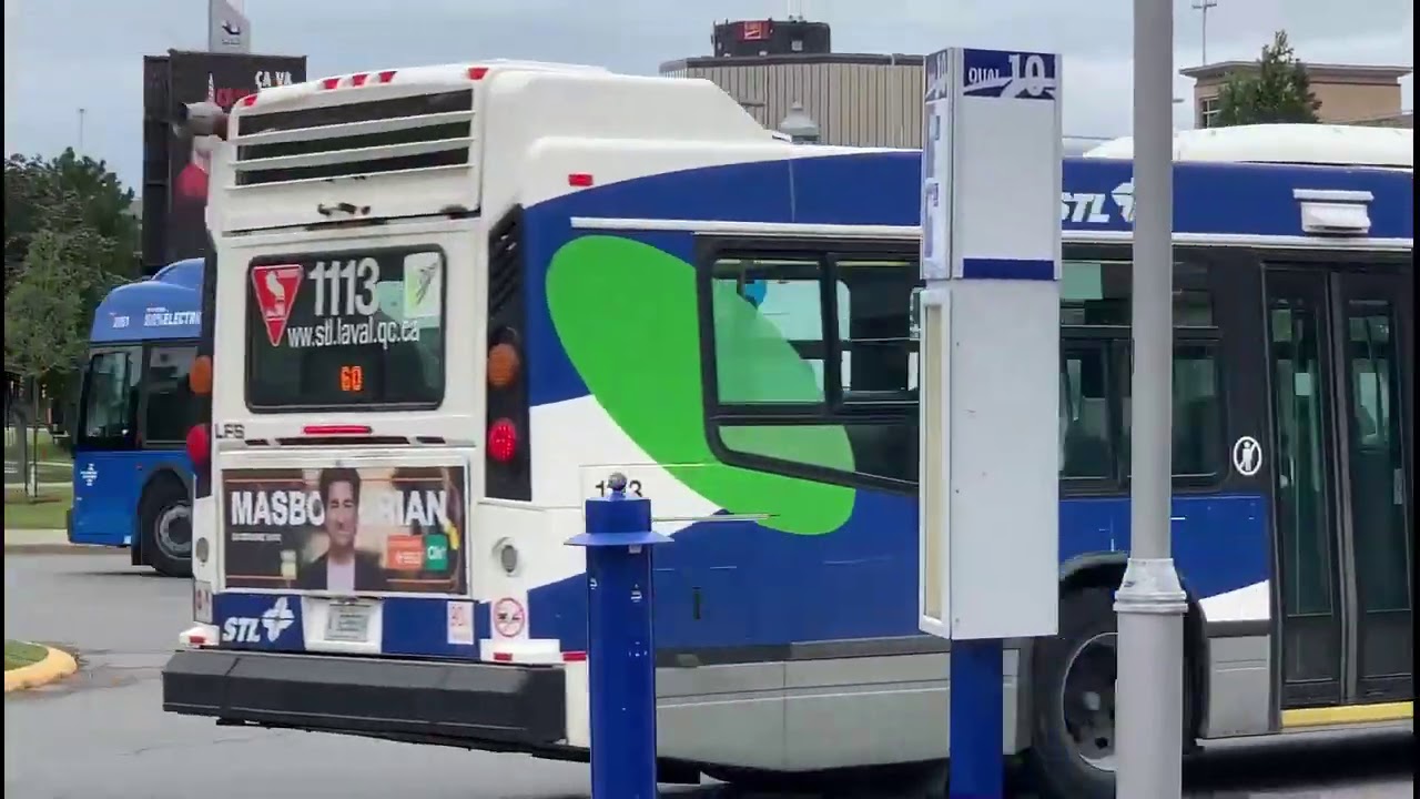 LAVAL STL BUSSES IN ACTION SEPTEMBER 2020 - YouTube