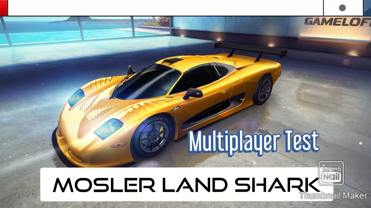 Asphalt 8 - Starting Line Season - Mosler Land Shark - Multiplayer ...