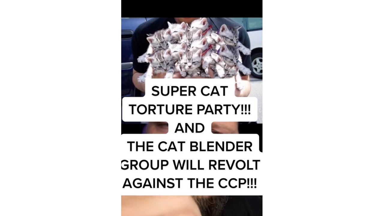 SUPER CAT TORTURE PARTY AND THE GROUP WILL REVOLT AGAINST THE CCP!!! # ...
