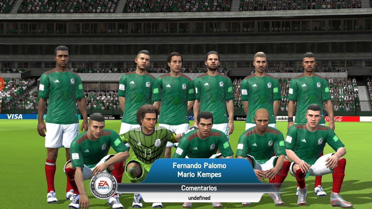 kits selección México Qatar, fifa 16 mod fifa 23 - YouTube